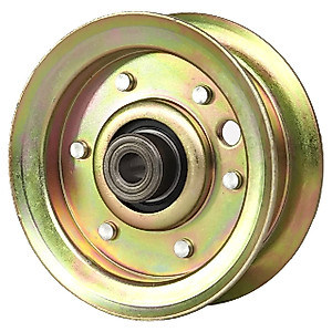 q&p Outdoor Power 173437 Idler Pulley Replaces 42" AYP Craftsman Poulan 173437 131494 155191104360X 165888 532104360 532131494 Idler Pulley