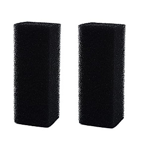 Replacement Sponge Foam with Ceramic Ring Filter Media Kit for AquaClear 110, Insert Foam Filter Pads fit for AC110 (2 Pcs Sponge with 5 lbs Ring)
