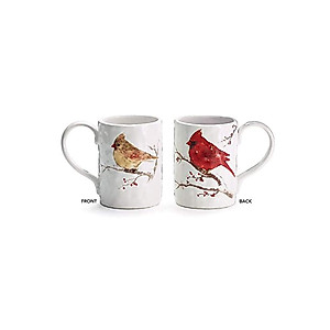 Burton and Burton Cardinals Winter Blessings Coffee Mug, 18 ounce