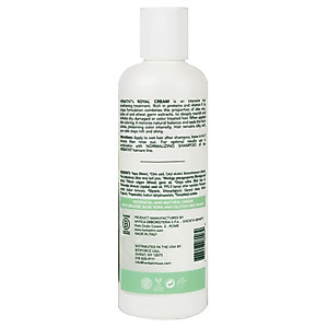 Herbatint Royal Cream Conditioner - With Aloe Vera, Jojoba Oil & Wheat Germ - Enhances Color, Softness & Shine - No Parabens, Sulfates, Gluten - 8.79 fl oz