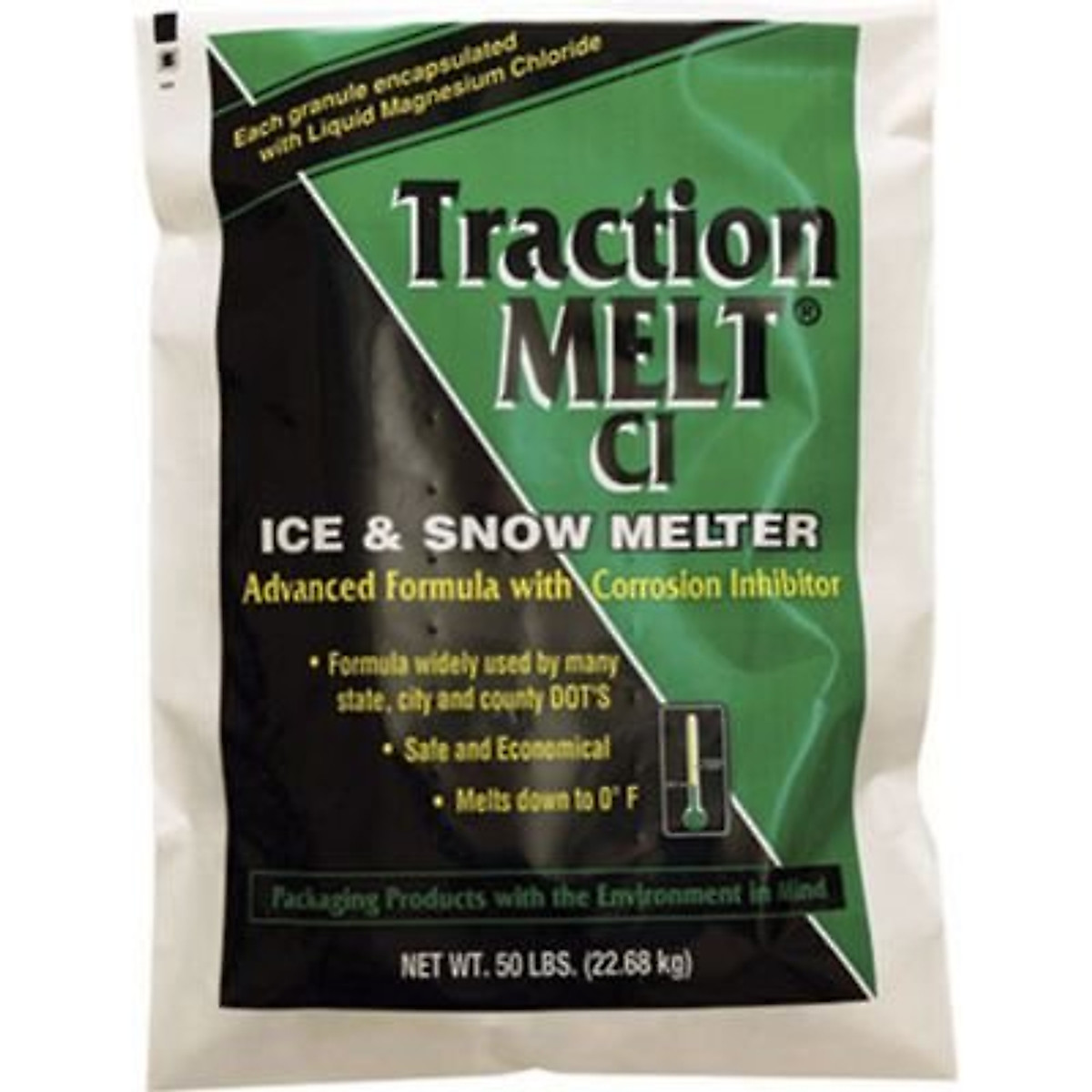 SCOTWOOD INDUSTRIES Traction Melt Ci Ice Melt 50, 1 EA