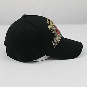 Put on the Whole Armor of God Embroidered Baseball Cap, Black, Adjustable