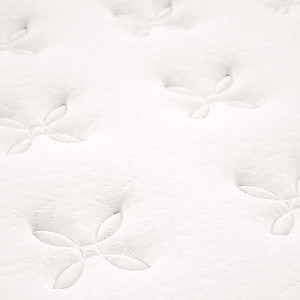 Modway MOD-7088-WHI Jenna 12" Innerspring Pillow Top Full Mattress, White