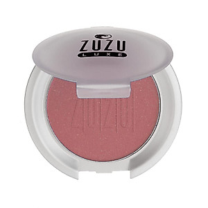ZUZU LUXE Mineral Blush (Haze - Raspberry/Warm Shimmer), Natural, Paraben Free, Vegan, Gluten-free, Cruelty-free, Non GMO, 0.1 oz.