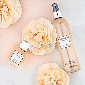 Vera Wang Embrace Body Mist Spray for Women, Green Tea & Pear Blossom, 8 Fluid Oz with Marigold and Gardenia Scent, 8 Ounce Body Mist Spray Dreamy Fl