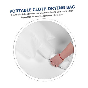CIYODO 1 Set Dry Clothes Bag Portable Dryer for Clothes Travel Clothes Dryer Polyester Pants Inflatable Clothes Dryer Clothing Dryers Laundry Dryer T-Shirts Dry Bag Laundry Drying Bag Air
