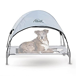 K&H Pet Products Pet Cot Canopy - Gray, Large 30 X 42 Inches