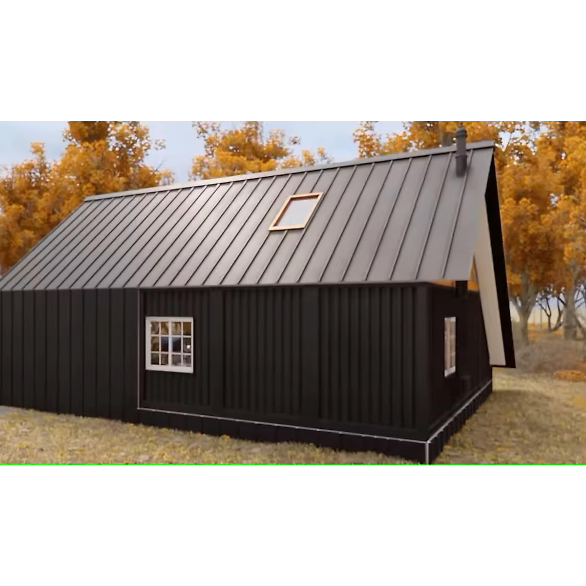 Generic Metal roofed Container House, Customized, HF-20231205