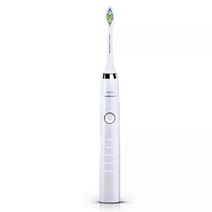 PHILIPS Sonicare DiamondClean Holiday Family Bundle - Electric Rechargeable Power Toothbrush Soft Bristles Oral Care Gum Clean 5-Modes Travel Case Glass Charger Pink/White + Sponge Cloth