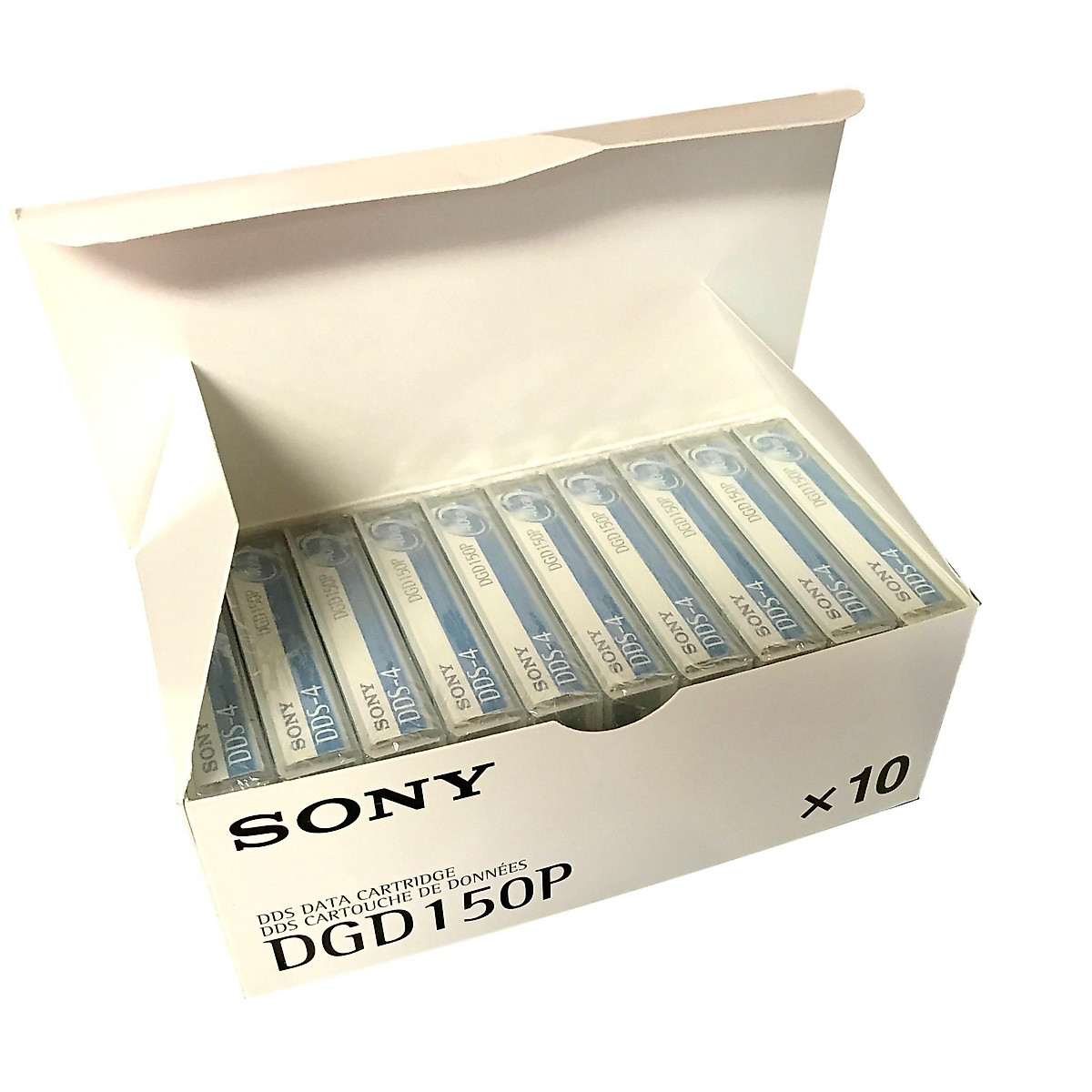 Sony 10-Pack Dds4 20/40GB 150m 4mm Data Cart