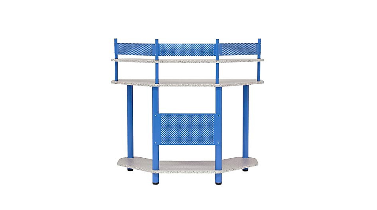 Calico Designs Blue Study Corner Desk – Compact & Functional