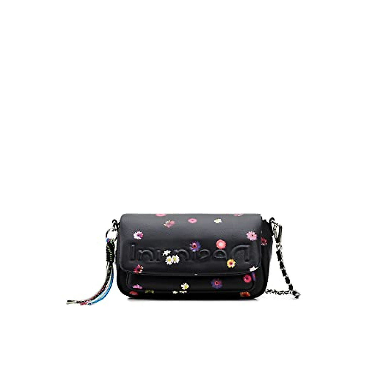 Desigual Accessories PU Across Body Bag, Black