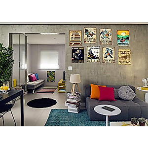 Pool Rules Swim Or Float Enjoy The Sunshine Funny Metal Tin Sign 12x16 Inch for Home Swimming Pool River Beach Farmhouse Garden Outdoor Funny Wall Decor