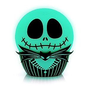 Bitty Boomers Disney: Tim Burton's The Nightmare Before Christmas - Jack Skellington - Glow in The Dark - Mini Bluetooth Speaker
