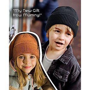 FURTALK Toddler Beanie Baby Boys Girls Beanies Kids Winter Hats Children Knit Warm Caps