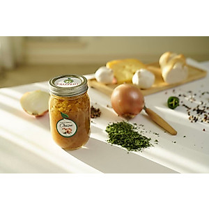 Onion Caramelized Onions - "Prepped!" - All Natural Real Caramelized Onion Made with Onions, Oil and Salt.