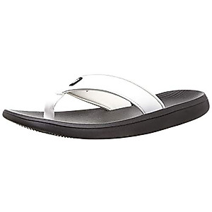 Nike Men's Kepa Kai Flip Flop Sandal (White, Numeric_14)