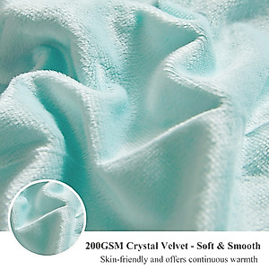 XeGe Plush Faux Fur Rainbow Throw Blanket, Tie Dye 50x60 Shaggy Furry Blanket Throw, Fluffy Microfiber Velvet Couch Blanket, Soft Colorful Fuzzy Lap Blanket for Girls Teens Women Kid Rainbow Blue