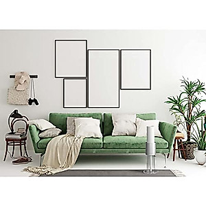 LightAir IonFlow Evolution Air Purifier in White, Quiet Air Purifiers for Large Room, Bedroom, Home and Office up to 540 Sq.Ft. with Washable & Reusable Particle Collector, Destroys 97% of Viruses