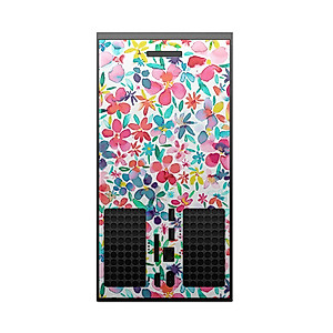 Head Case Designs Officially Licensed Ninola Colorful Petals Spring Art Mix Matte Vinyl Sticker Gaming Skin Case Cover Compatible with Xbox Series X Console and Controller Bundle