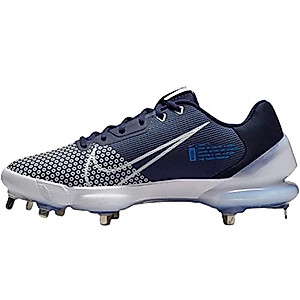 Nike Men's Force Zoom Trout 7 Pro Metal Baseball Cleats College Navy/White (us_Footwear_Size_System, Adult, Men, Numeric, Medium, Numeric_12)