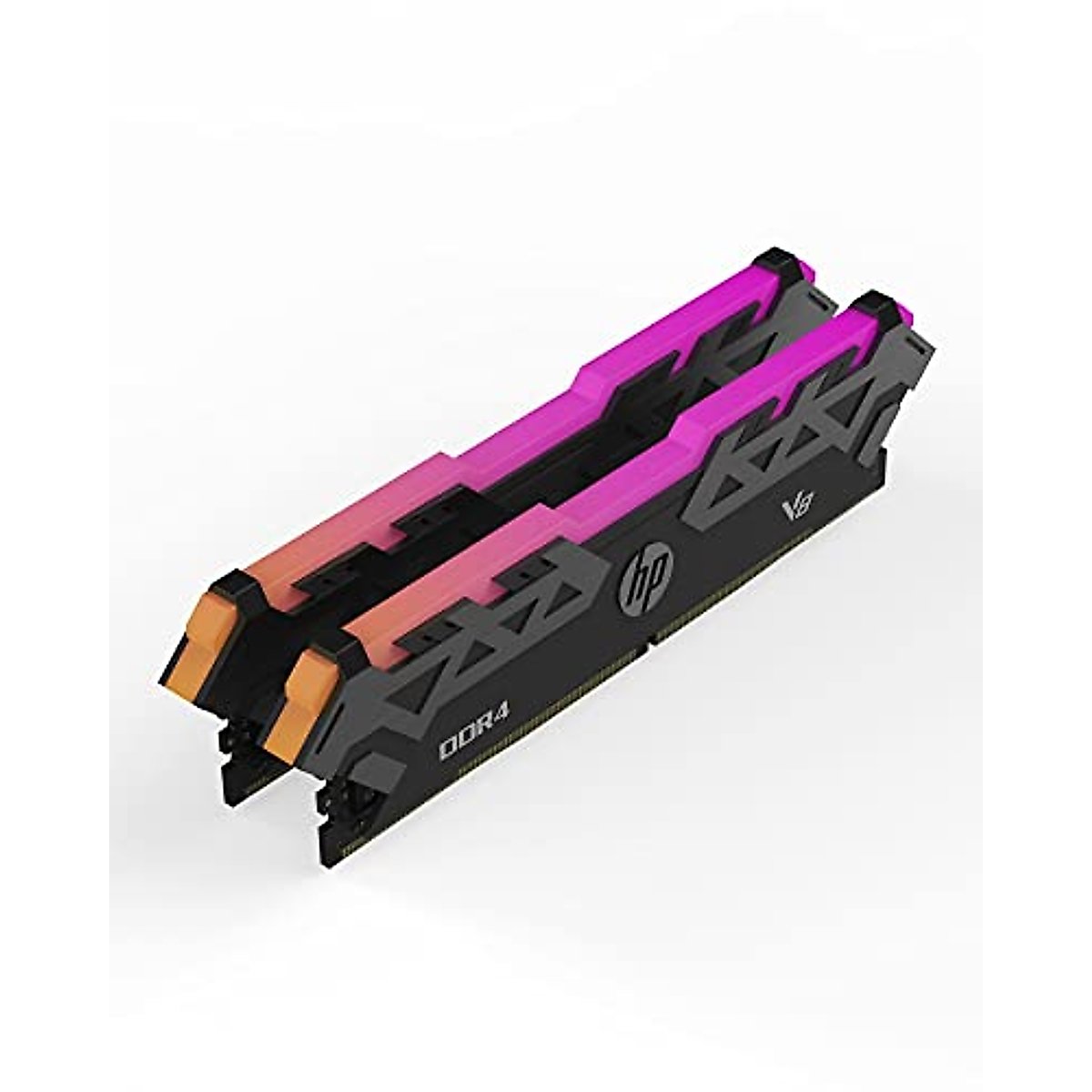 HP V8 RGB RAM 16GB Kit (8GBx2) DDR4 3000MHz CL16 1.35V Desktop Computer LED Memory - 8MG00AA#ABC