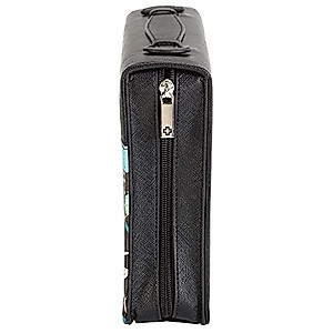 Bible Cover-Believe-X Large-Black/Floral