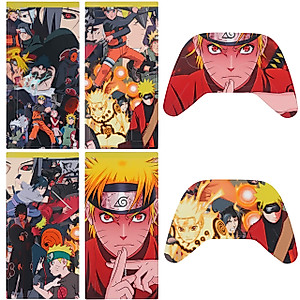 The Console Wrap Xbox Series X Console Skin and Xbox Series X Controller Skins Set, Xbox Series X Skin Wrap Decal Sticker, Anime Decal Kit