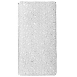 Dream On Me Slumberland 260 Coil 6” Crib And Toddler Mattress, Green Guard Gold Certified, 10 Years Manufacture Warranty, Waterproof Vinyl Cover, Made In The U.S.A