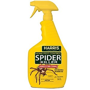 HARRIS Spider Killer, Liquid Spray with Odorless and Non-Staining Formula (32oz)