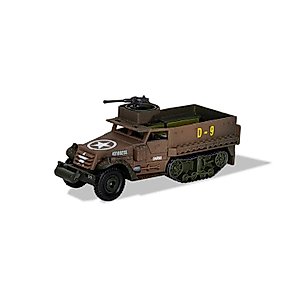Corgi Diecast M3 Half Track Normandy D-Day WWII Military Legends in Miniature Fit The Box Scale CS90631