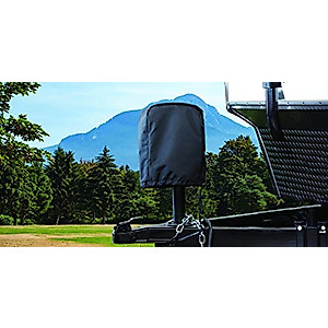 RV Travel Trailer Electric Tongue Jack Cover | Camper Accessories for Travel Trailer Campers | Universal RV Electric Jack Cover Protects RV Electric Jack Head Systems