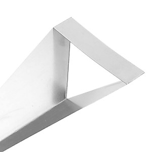 Stainless Steel Fruit Carving Knife, Antislip Engraving Blades Fruit Carving Tool V Shape Channel Knife Triangular Shape Vegetable Knife DIY Food Carving for Home Kitchen