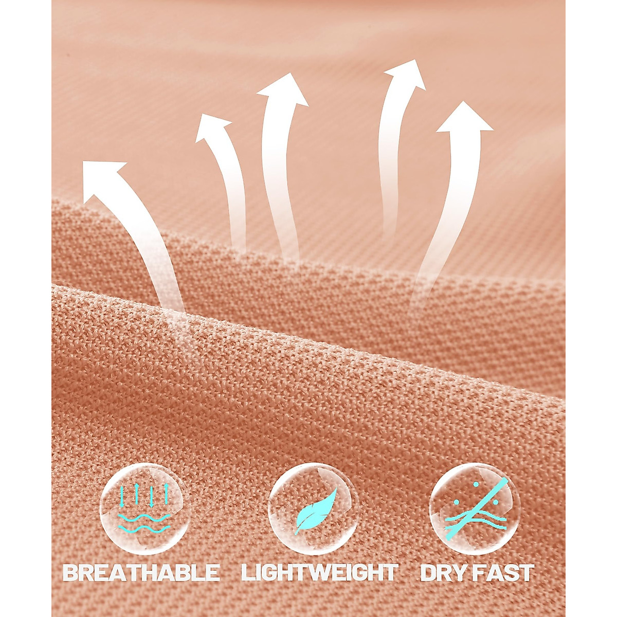 MAGCOMSEN Shirts for Men Long Sleeve Polo Shirts for Men Golf Shirts Dad Shirt Work Shirts Mens Casual Shirts Fishing Shirts for Men Apricot