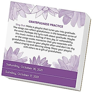 A Year of Gratitude Page-A-Day Calendar 2021
