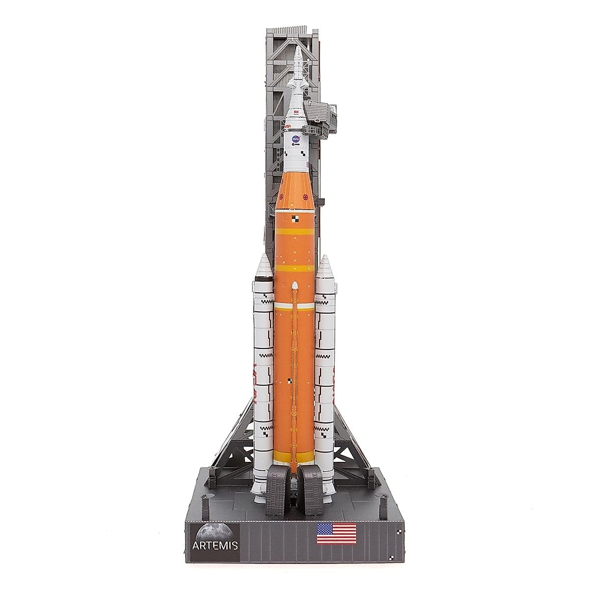Metal Earth Premium Series Artemis Moon Rocket 3D Metal Model Kit Fascinations