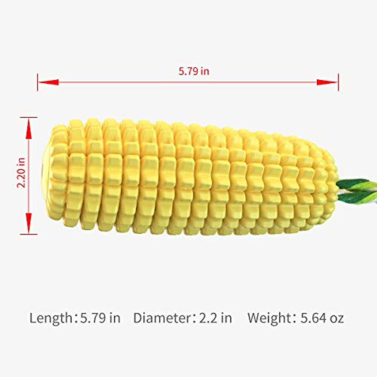 Dog Chew Toys for Aggressive Chewers, Indestructible Tough Durable Squeaky Interactive Dog Toys, Puppy Teeth Chew Corn Stick Toy for Small Meduium Large Breed