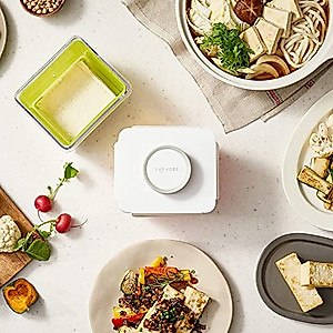 TOFUDEE Tofu Press With Auto IntelliSpring. Patent Adjustable Vegan Tofu Presser for Speed up Draining Water from All Types of Pressed Tofu without Crack