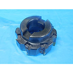 3 31/32 O.D. 90 DEG FACE Mill 1 1/2 Pilot 5/8 Key Holds 8 Inserts 3.96875 - JP1236AM2