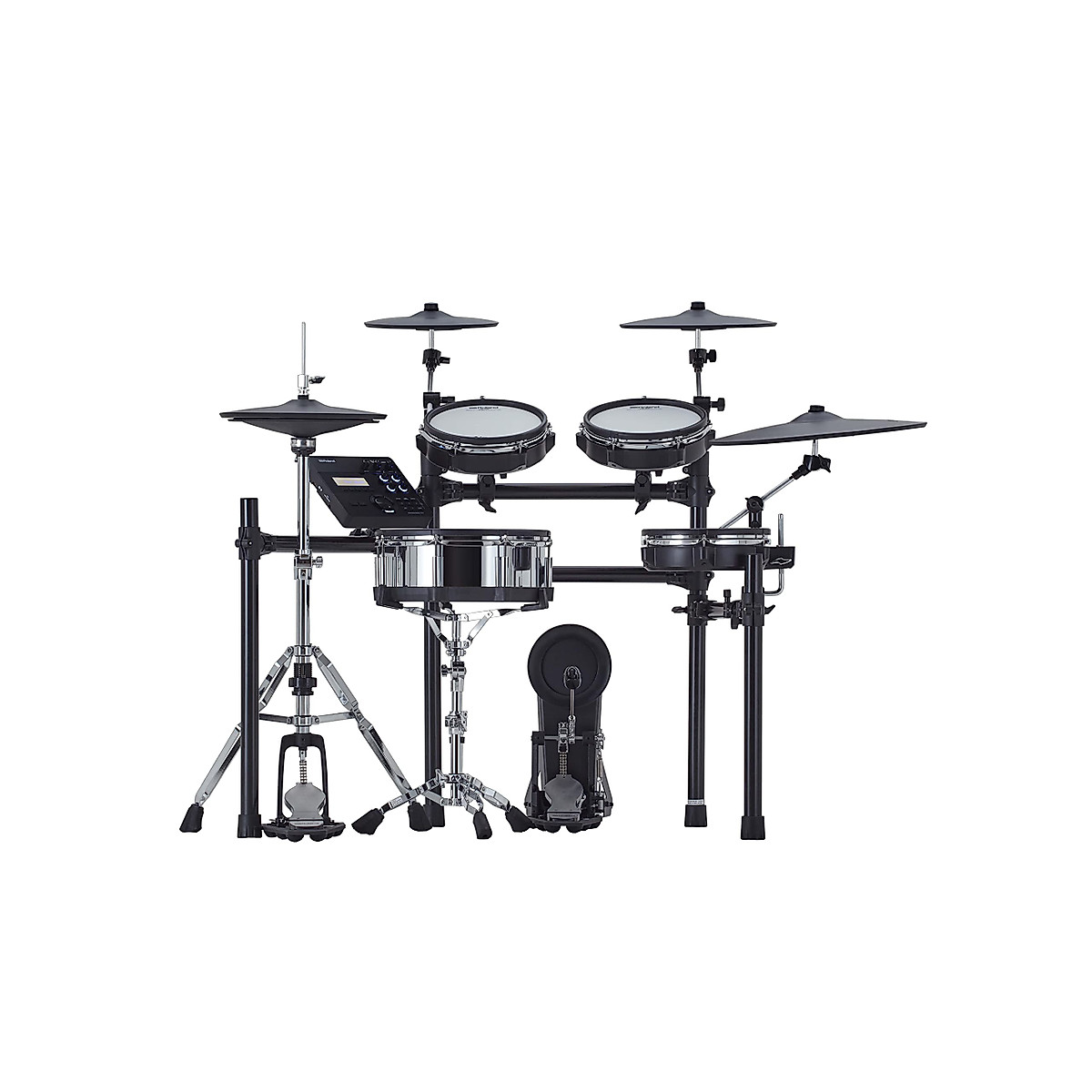 Roland Generation 2 V-Drums TD-27KV2S Electronic Drum Set Bundle with Drumstick Bag, 3.5mm Audio Cable, 3 Pairs of Drumsticks, and Austin Bazaar Polishing Cloth
