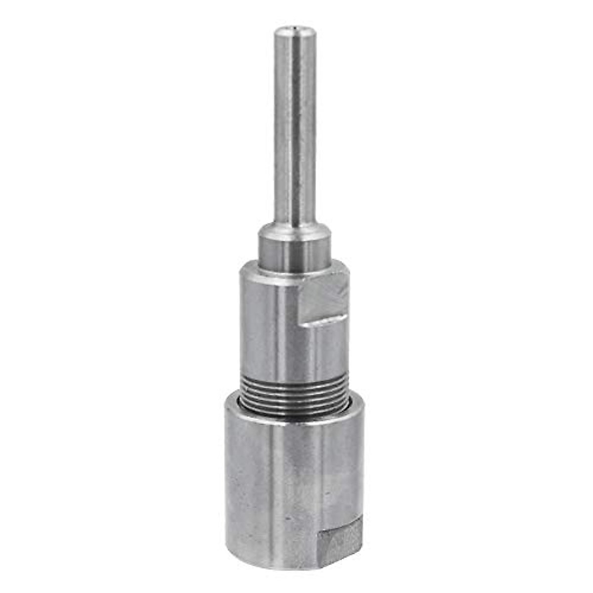 Yakamoz 1/4 Inch Shank Router Collet Extension Milling Cutter Bit Rod Chuck Extender Adapter Extends an Additional 2-1/4" for 1/4" Router Bits Only