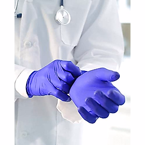 UltraSOFT 5000 Nitrile Gloves, Non- Sterile Gloves Disposable latex Free Medium, Powder Free, (Pack of 300) - Extra Small