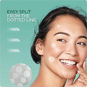 LivaClean 192 CT (4 PK) Hydrocolloid Pimple Patches - Pimple Patches for Face, Acne Patch for Face, Blemish Zit Dressing, Hydrocolloid, Zit Patch, Acne Dots