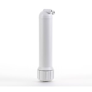 Hydronix MH03-1812WH Reverse Osmosis Membrane Housing for 30, 50, 75, 100, 125 GPD 12" membranes - White, 1/8" NPT Ports
