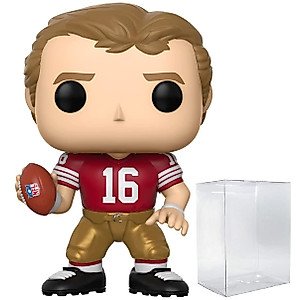 Joe Montana (49ers Home) Funko Vinyl Figure (Bundled with Compatible Box Protector Case)