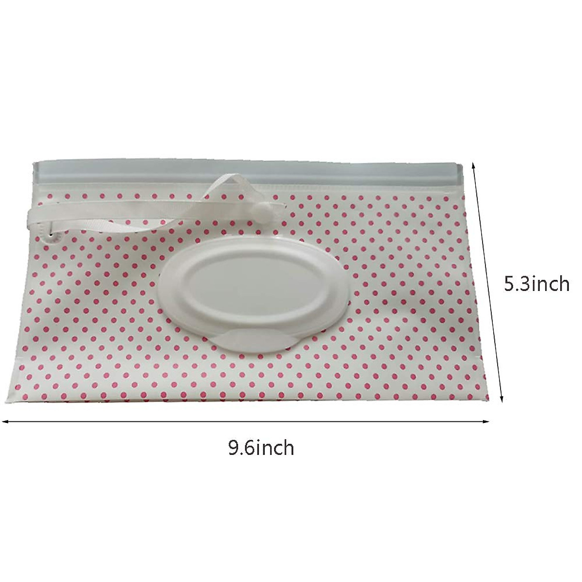 4 pack Reusable Eco Friendly Durable Portable Wet Wipe Pouch,Travel Wipes Bag Travel Wipes Dispenser Wipe Pouches Baby Wet Wipe Cases