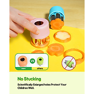 26 Pcs Kids Knife Set, Montessori Kitchen Tools for Toddlers' Real Cooking, Toddler Knife Set Includes Crinkle Cutters Kid Safe Knives Cutting Board Peeler, Kitchen Tools for 4+ Year Old Girl Boy