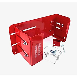 Jungle Jim's Jungle Boot to Secure Push and Some Commercial Mowers or Spreaders to Lawn and Landscape Trailer (Large)