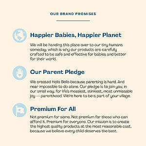 Hello Bello Extra Gentle Unscented Baby Wipes - Plant Based - Made with 99% Water and Aloe for Babies and Kids - 60 Count (Pack of 9) Total 540 Count