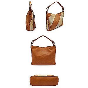 Tote bag for women，Ms tide restoring ancient ways single shoulder bags,ladies purses and handbags (2#Black)